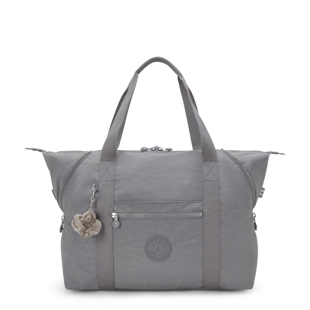 Kipling ART M Travel Tote - Inviting Grey – The Necessity