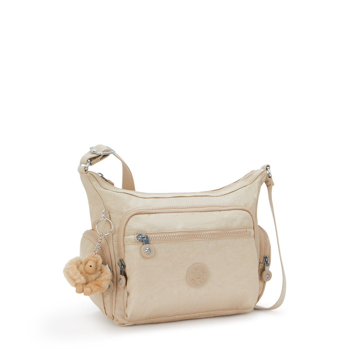 Kipling GABBIE S Crossbody Bag - Sparkled Beige – The Necessity