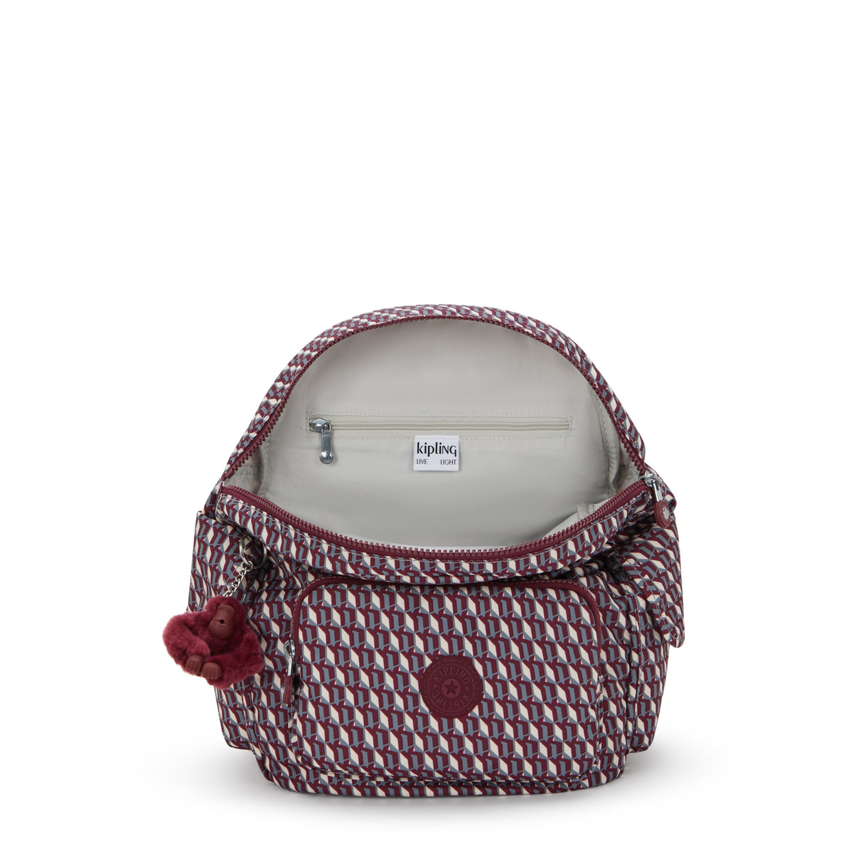 Kipling CITY PACK S Small Backpack - 3DK Wine – The Necessity