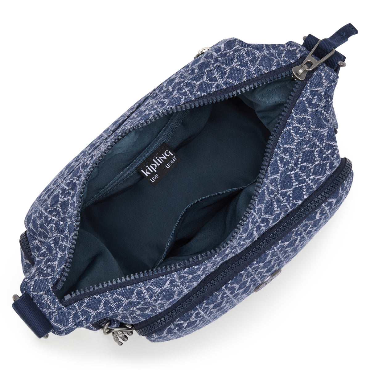 Kipling GABB S Medium Crossbody Bag - Signature Denim – The Necessity